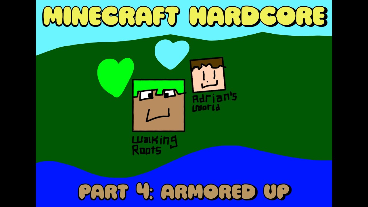 Minecraft Hardcore Part 4: Armored Up - YouTube