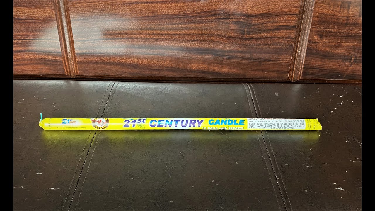 Cannon Brand Fireworks - 21st Century Roman Candle (10 Balls With Tail ...