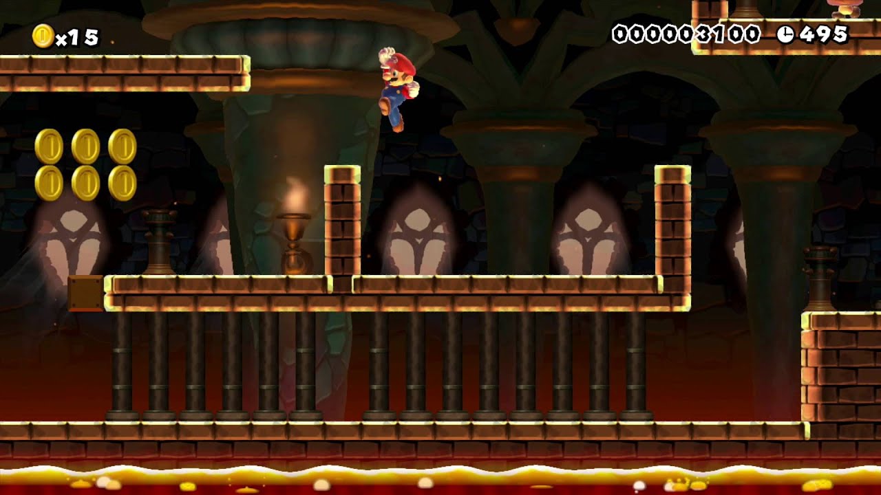 Super Mario Maker Levels: "Bowser's Keys" - YouTube