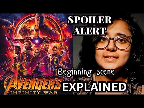 AVENGERS INFINITY WAR MOVIE OPENING SCENE EXPLAINED | Marvel Studios # ...