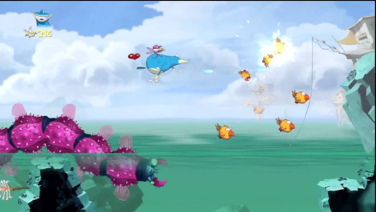 Rayman Origins Walkthrough Part 24 - YouTube