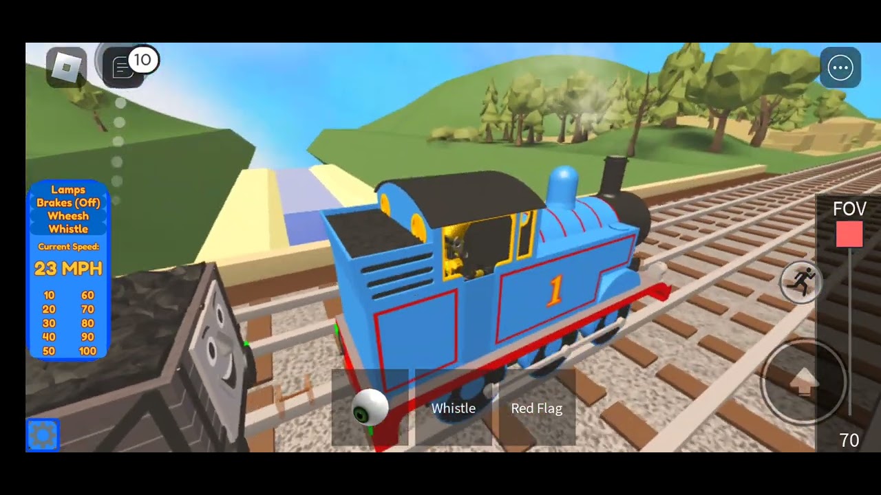 Roblox Thomas Gets Derailed - YouTube