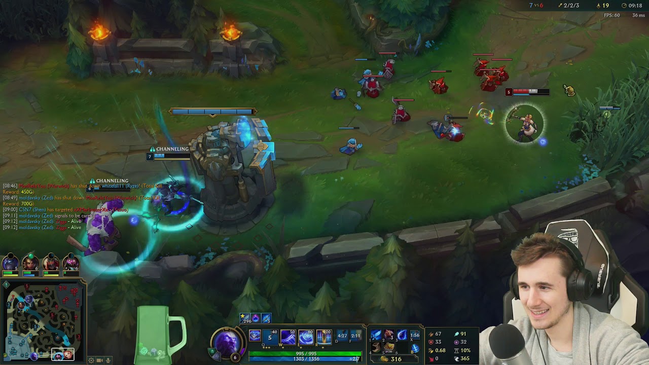 SHEN CI CARRIERÁ ft. MrChuck - League of Legends ITA #789 - YouTube