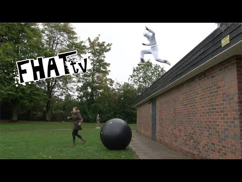 My EPIC ROOF JUMP FAIL! | Red Bull Astronaut Stunt GONE WRONG | Fhat TV