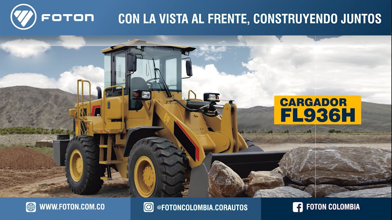 CARGADOR FL936H - Foton Colombia - YouTube