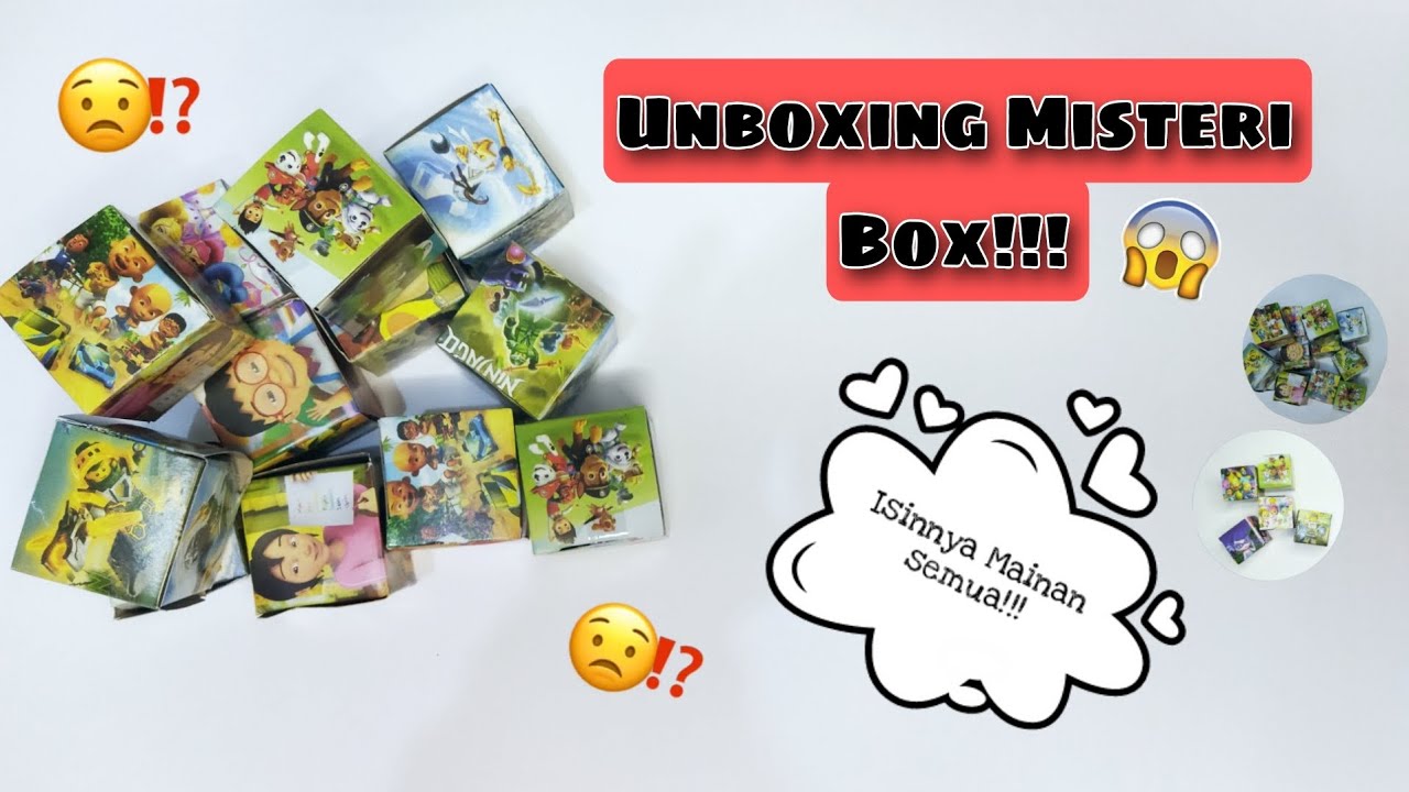 Unboxing Misteri Box! Isinya Mainan Semua!! - YouTube