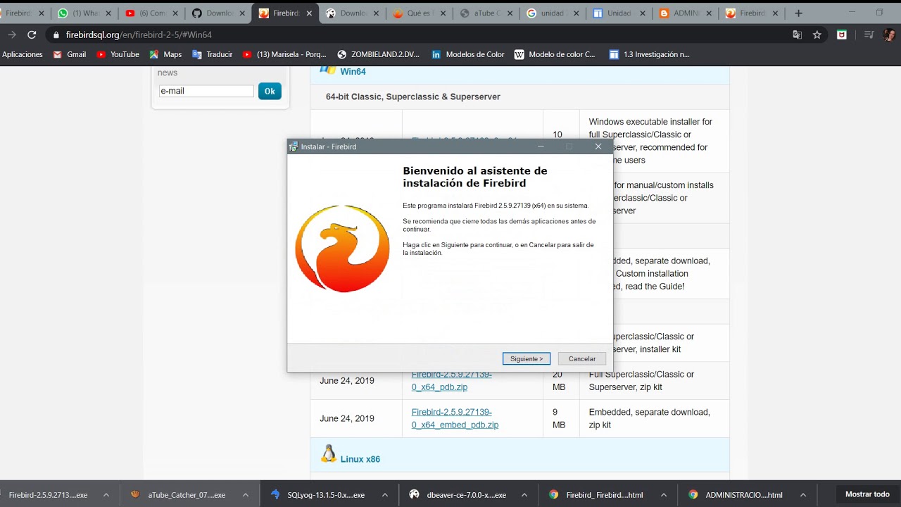 Descarga e Instalación de FireBird - YouTube