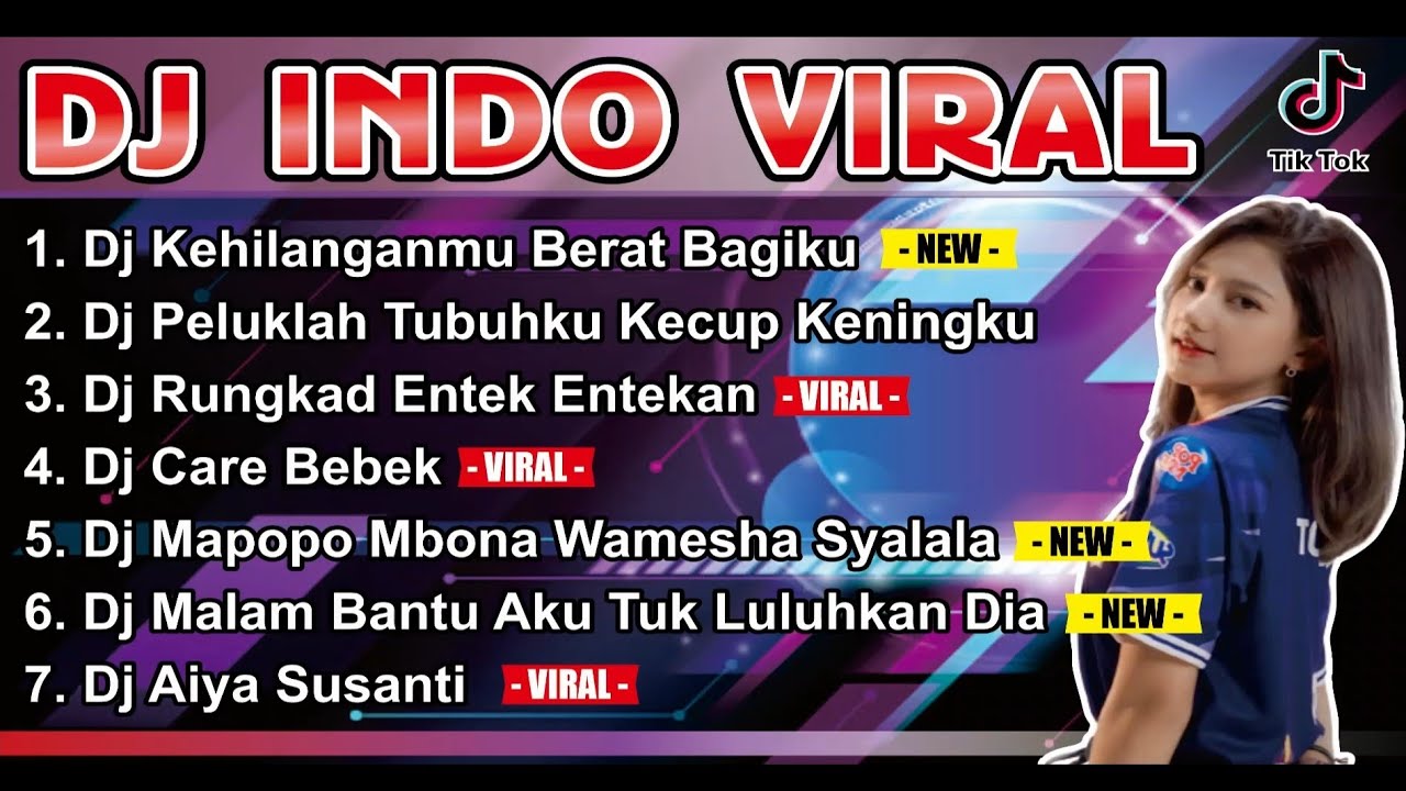 DJ INDO VIRAL FYP TIKTOK 2023 | Full Album - Dj Bas - Dj Santai - YouTube