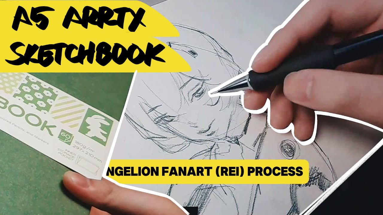 It's the PERFECT-SIZED Sketchbook! (for me)【Arrtx A5 Sketchbook】Product ...