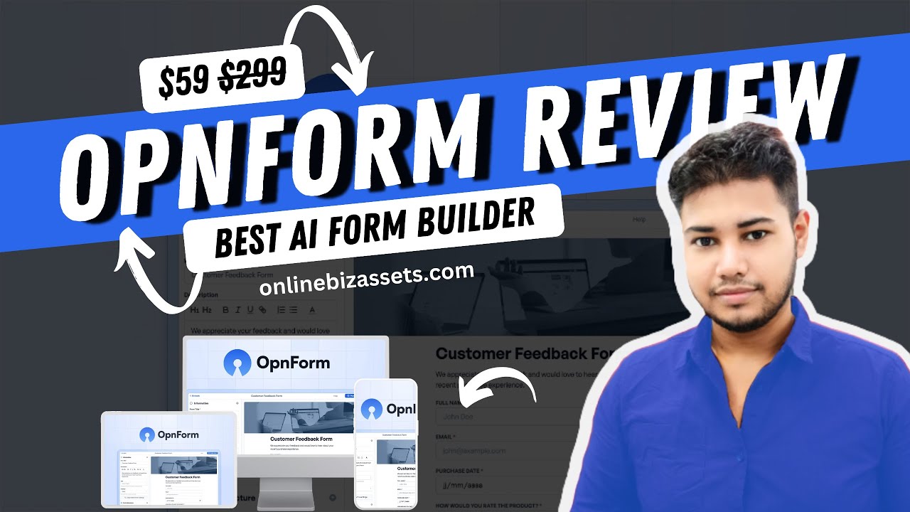 OpnForm Review 2024 - AI Form Builder With Conditional Logic🔥 Gravity Forms Alternative - YouTube