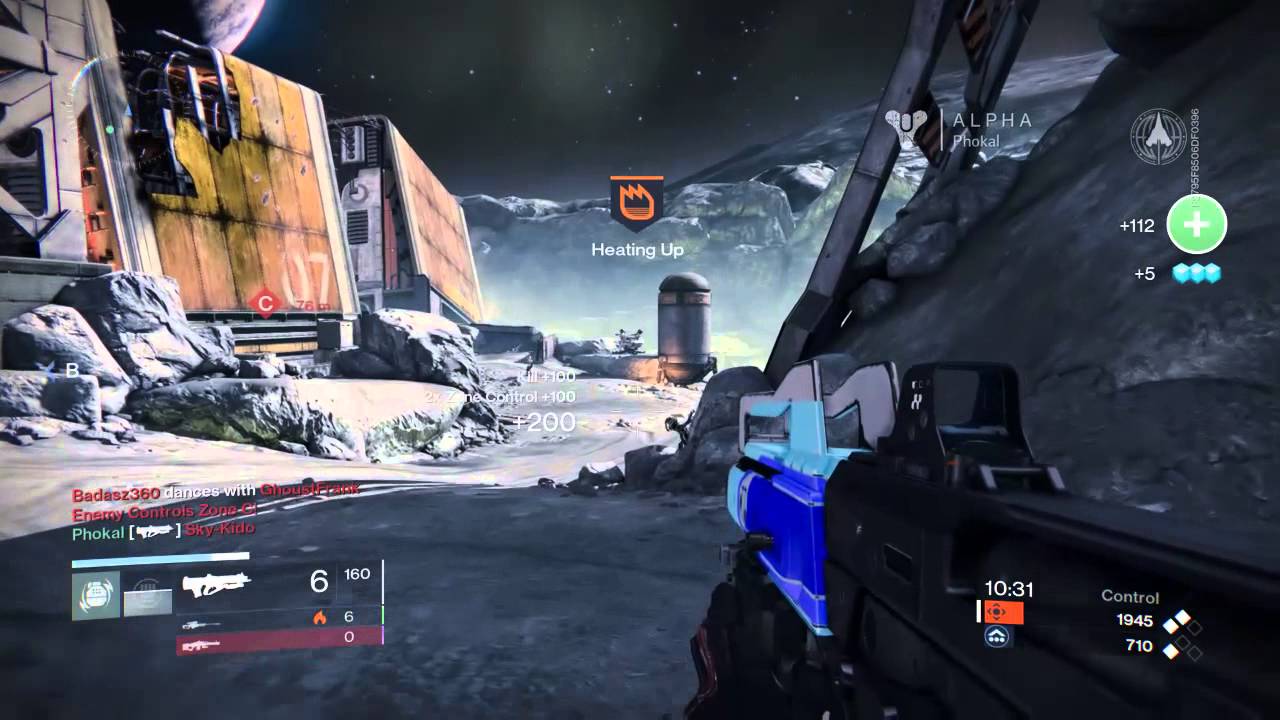 Destiny Day 2 - PvP on foot - YouTube