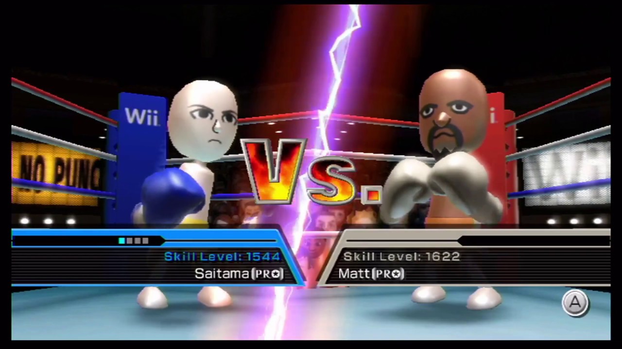 Saitama vs. Matt from Wii Sports: The Ultimate Boxing Showdown - YouTube