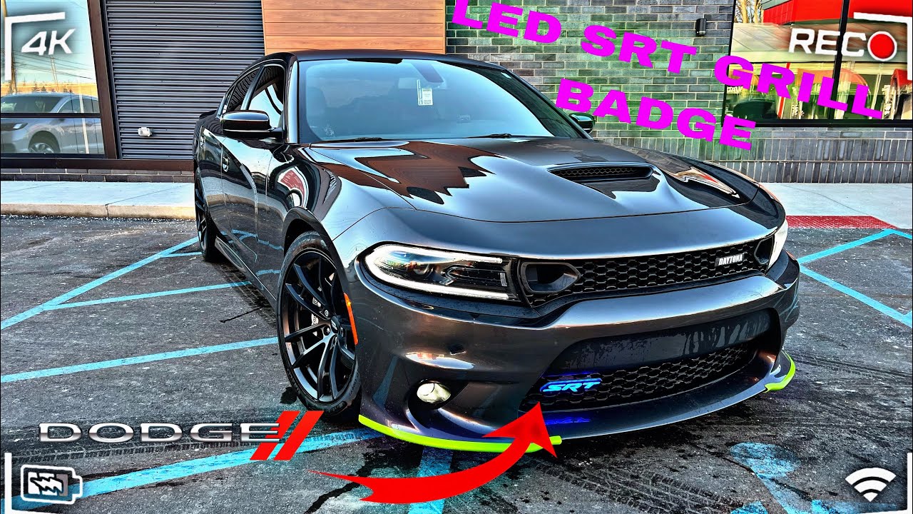 INSTALLING LED SRT BADGE ON MY 2022 DAYTONA 392 (EASY STEPS) MUST WATCH ...