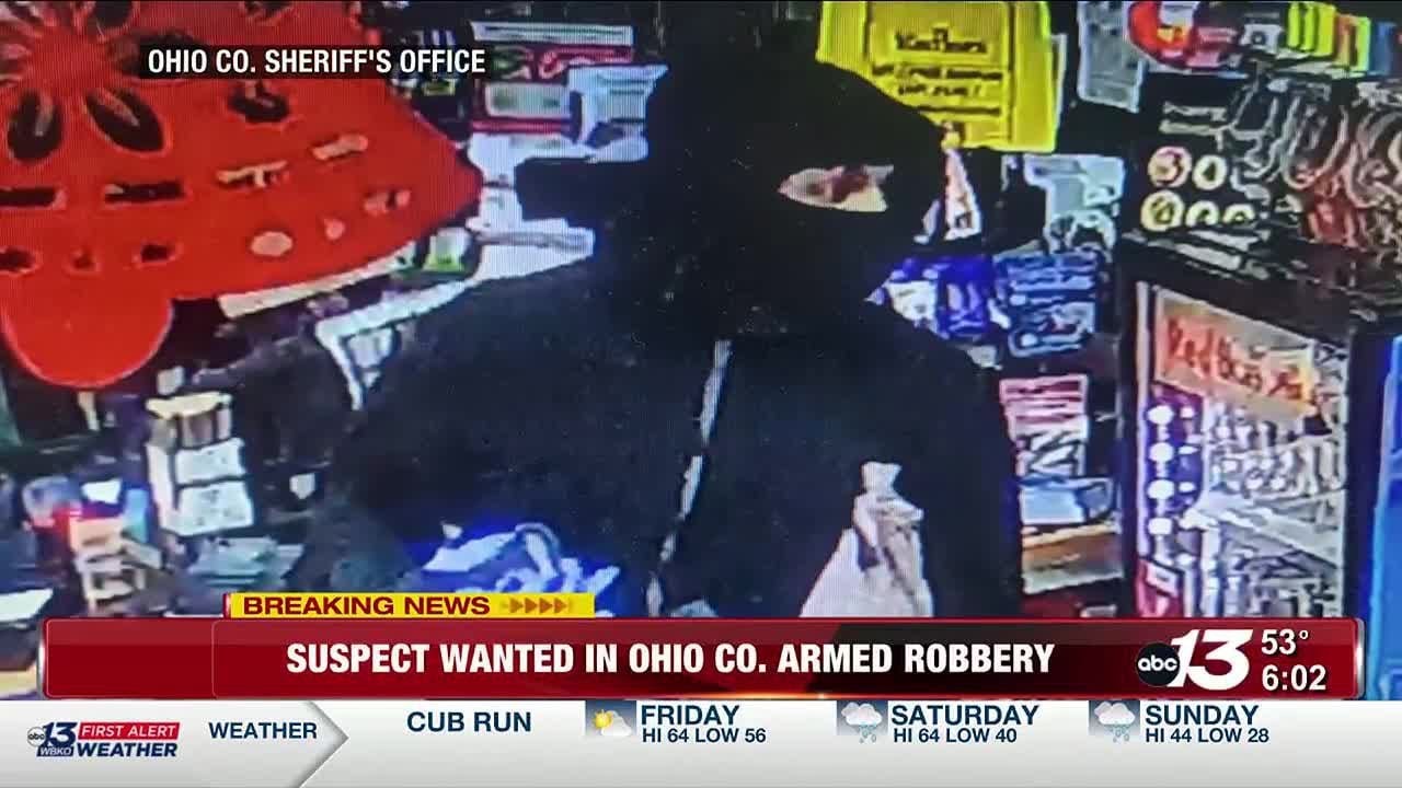 Police in searching for Ohio County armed robbery suspect - YouTube