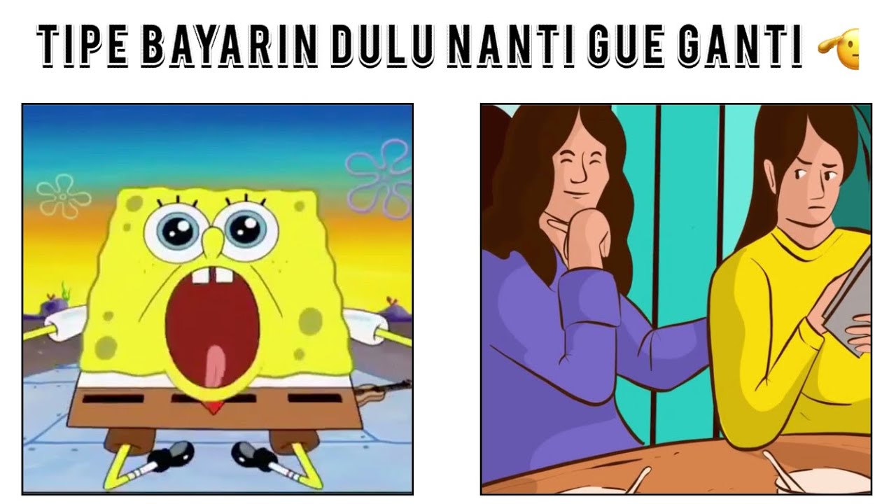 Tipikal Teman Pas Patungan bayar 😅☝🏻[meme] - YouTube