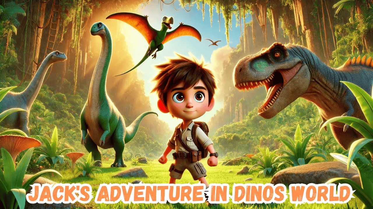 The Dinosaurs | Jack's Adventure in the Prehistoric World 🦕🎵 - YouTube