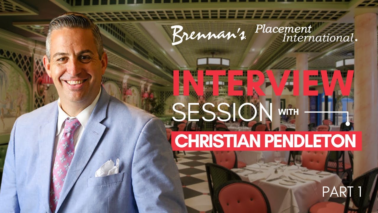 Interview with Christian Pendleton, General Manager at Brennan's | Part 1 - YouTube