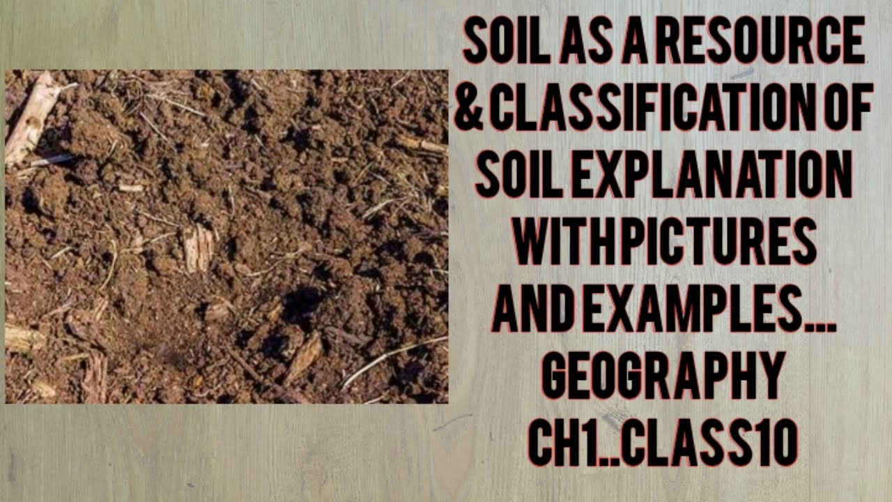 SOIL AS A RESOURCE|CLASSIFICATION OF SOIL|CBSE|GEOGRAPHY CH1|CLASS10 ...