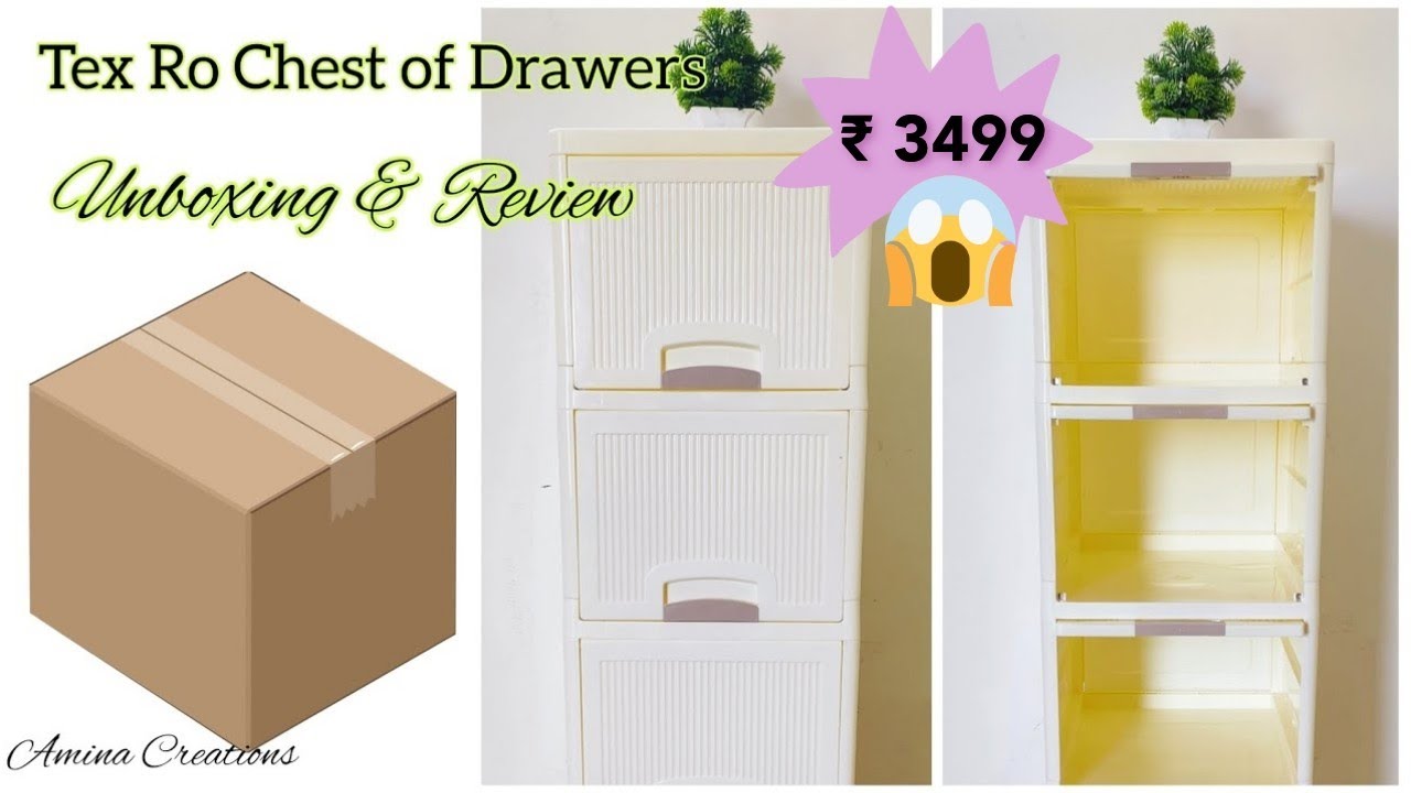 Tex Ro Chest of Drawers|Storage box organizer|How I organize my Craft ...