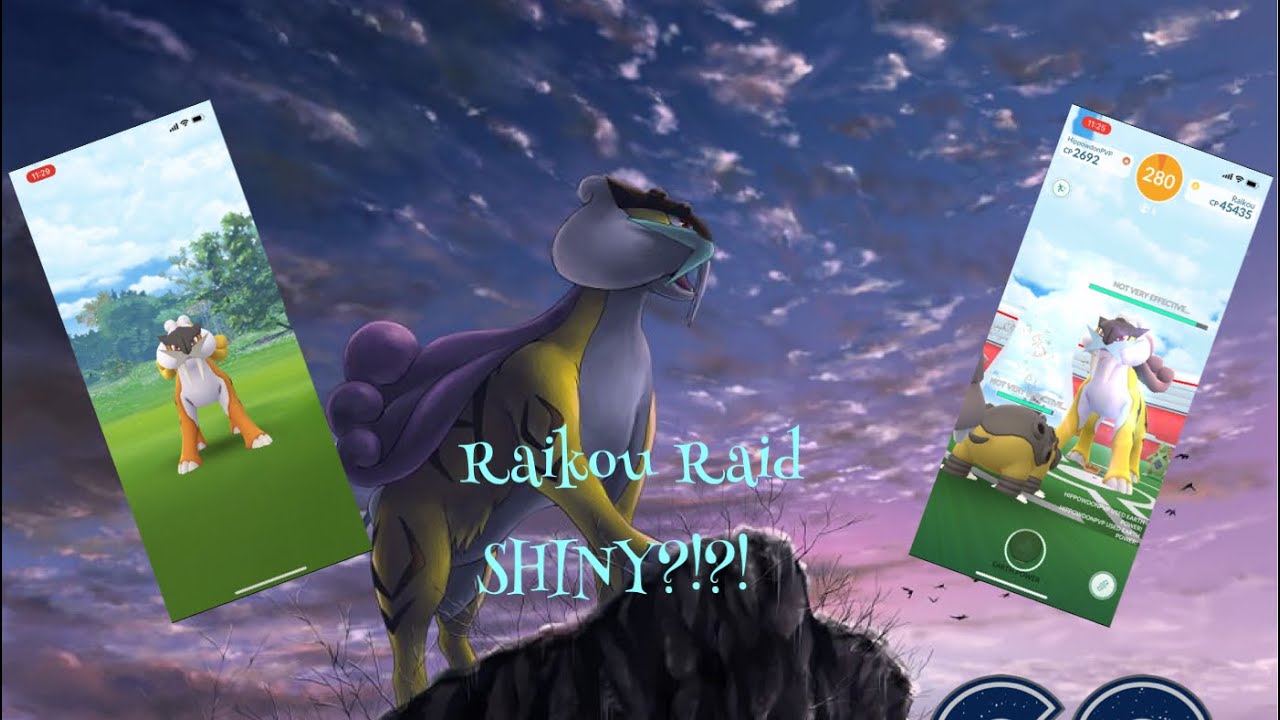 Raikou Raid/Pokémon Go - YouTube
