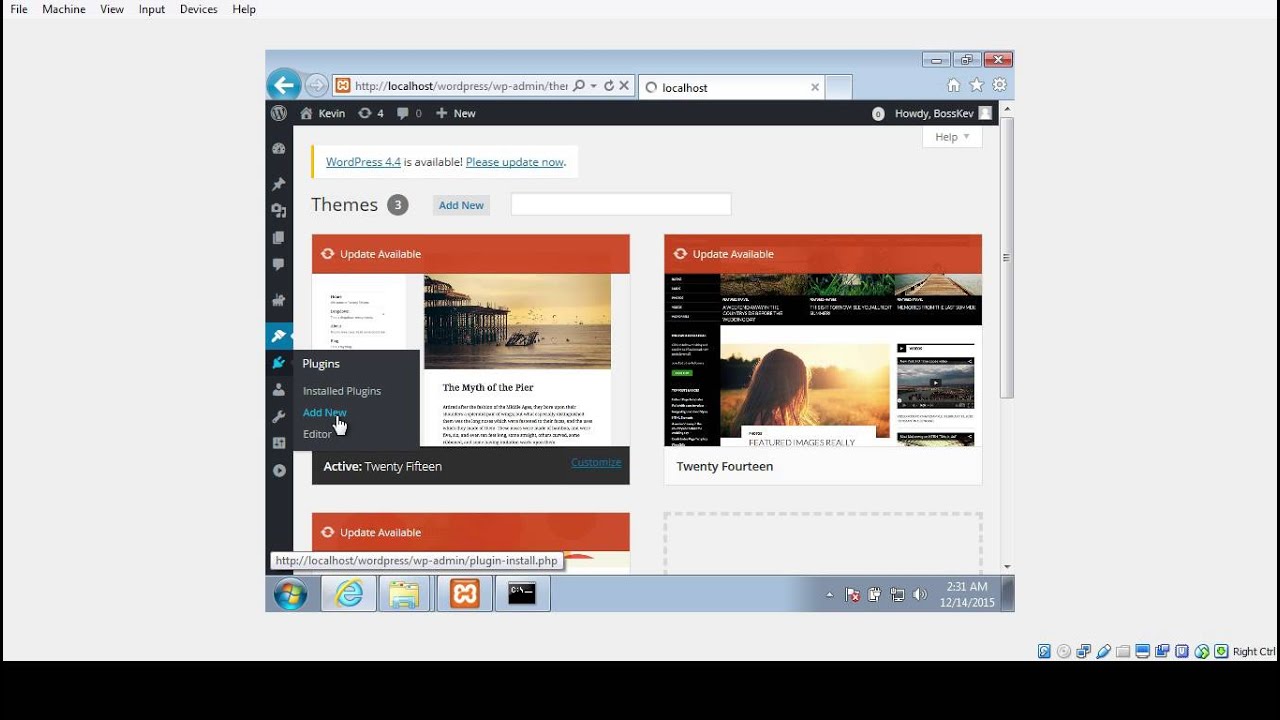 Wordpress Demo - YouTube
