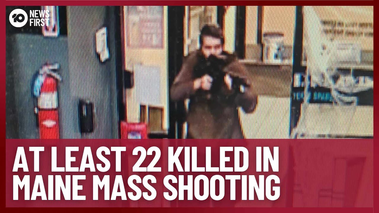 At Least 16 Killed In Maine Mass Shooting | 10 News First - YouTube