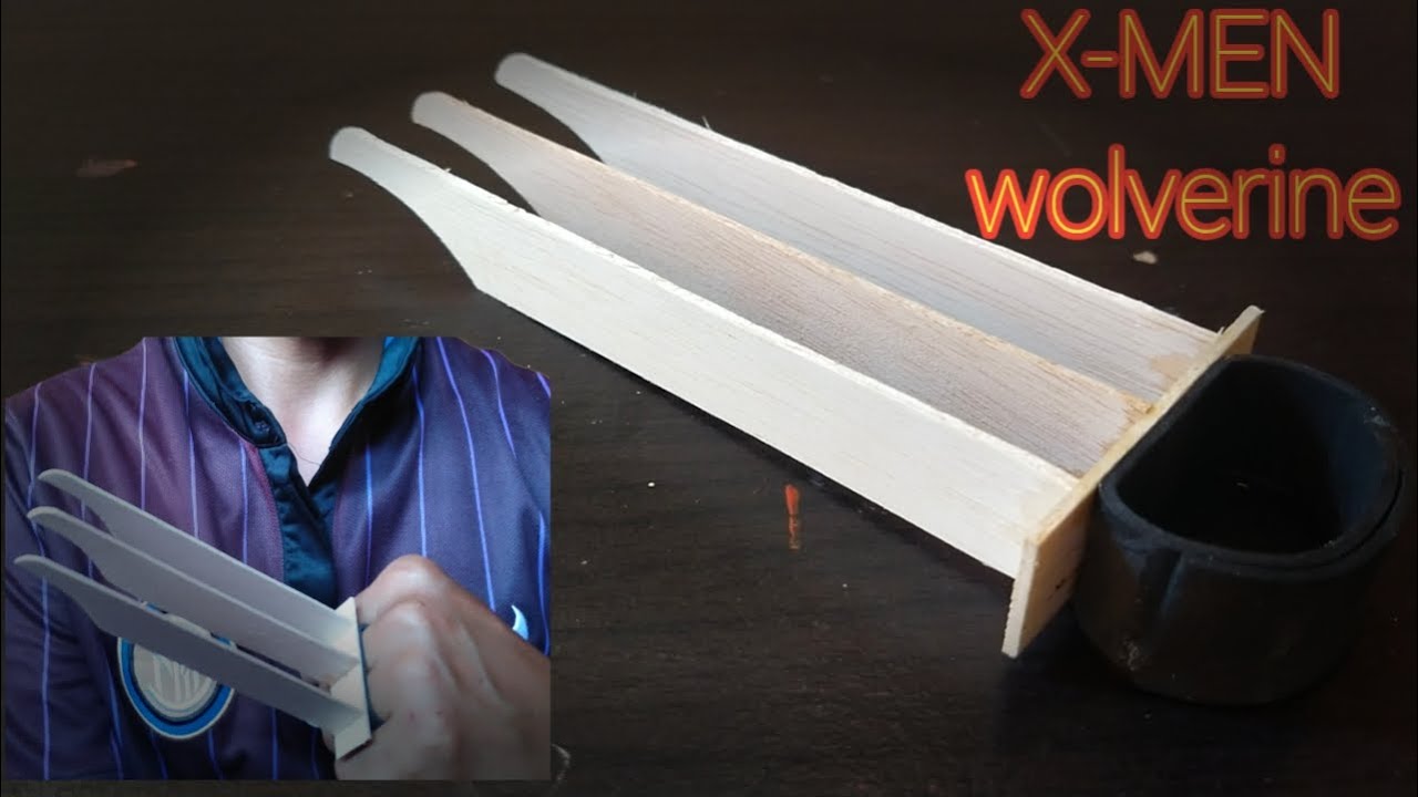 how to make simple X-MEN Wolverine from steak ice cream - YouTube
