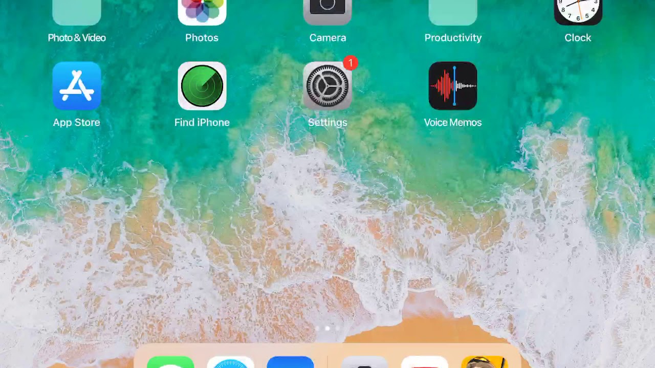 How to record your screen and talk on iPad - YouTube