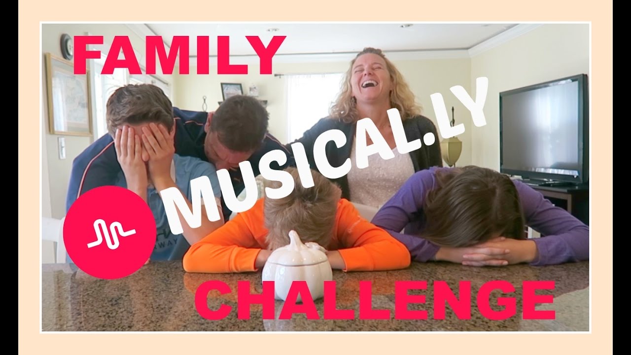 FAMILY MUSICAL.LY CHALLENGE | SURPRISE CHALLENGE | Flippin' Katie - YouTube