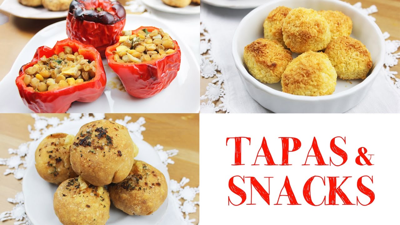 SNACKS & TAPAS IDEAS | Easy and fast to make - YouTube
