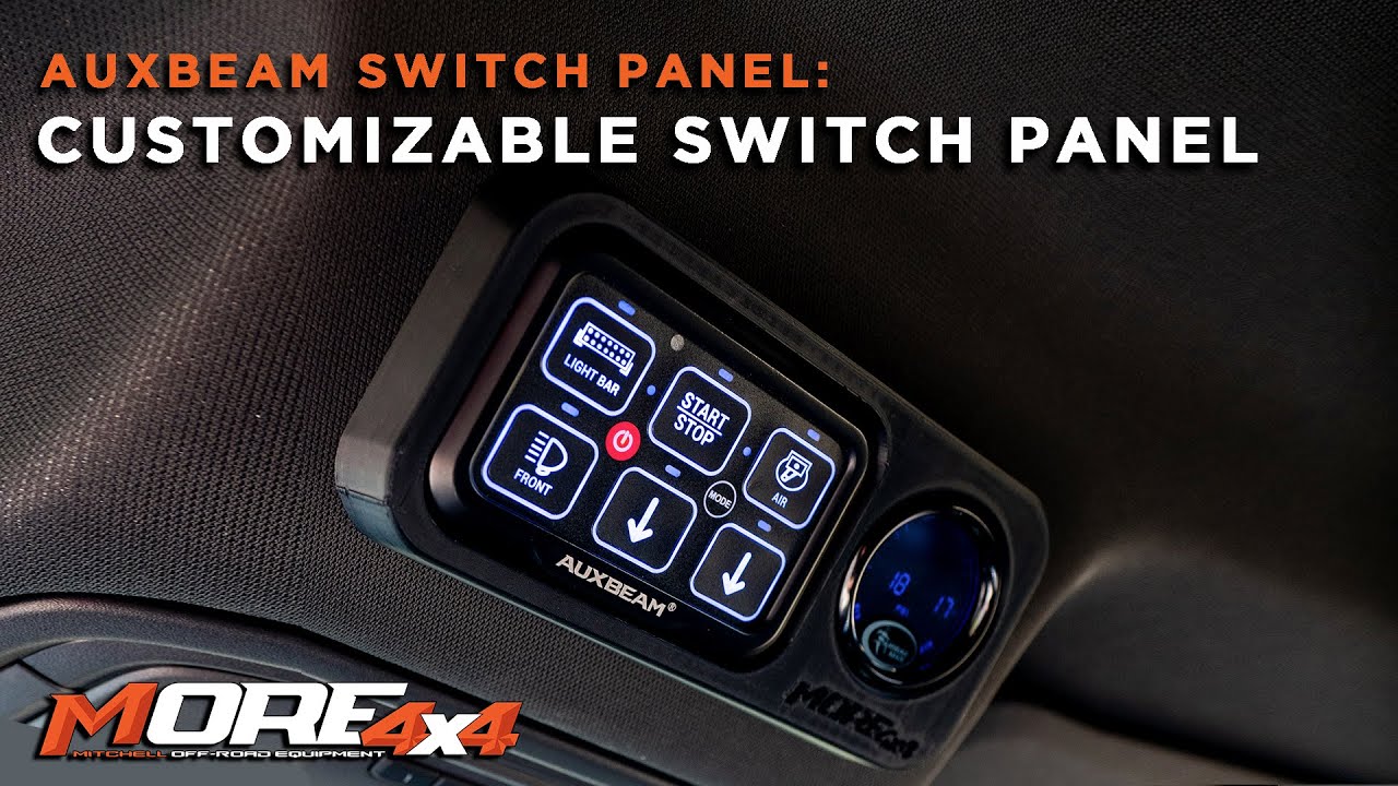 NO SPACE for SWITCHES in your 4WD? - AUXBEAM AR600 | by @MORE4x4_au ...