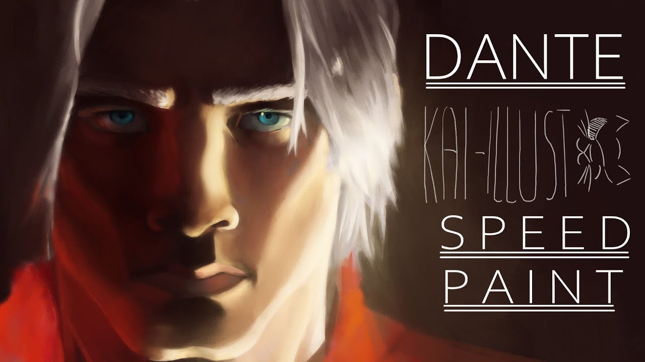 Dante (Devil May Cry) // Clip Studio Paint // Speedpaint - YouTube