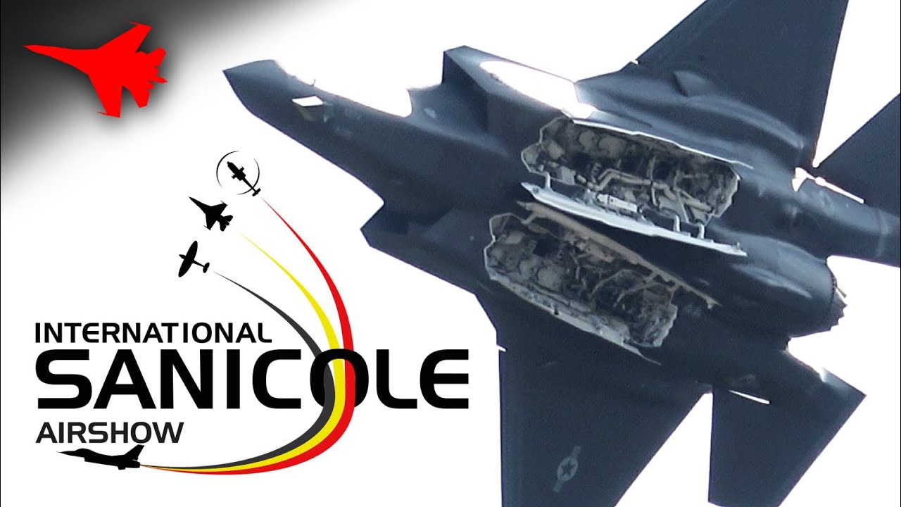 USAF F-35A, MAJOR 'BEO' WOLFE SAVAGE FLIGHT!! ️ SANICOLE AIRSHOW 2022 ...