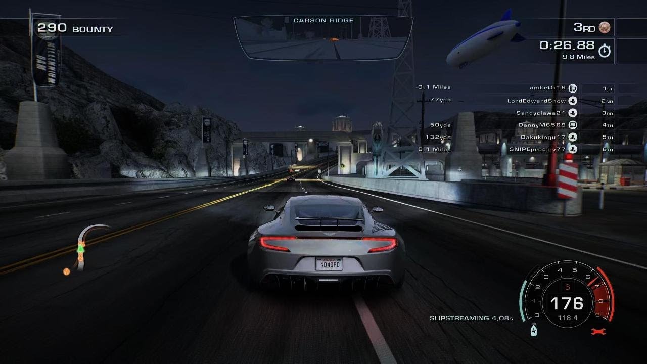 Shortcuts are great in a Bentley DB9(Online multiplayer)- NFS Hot ...