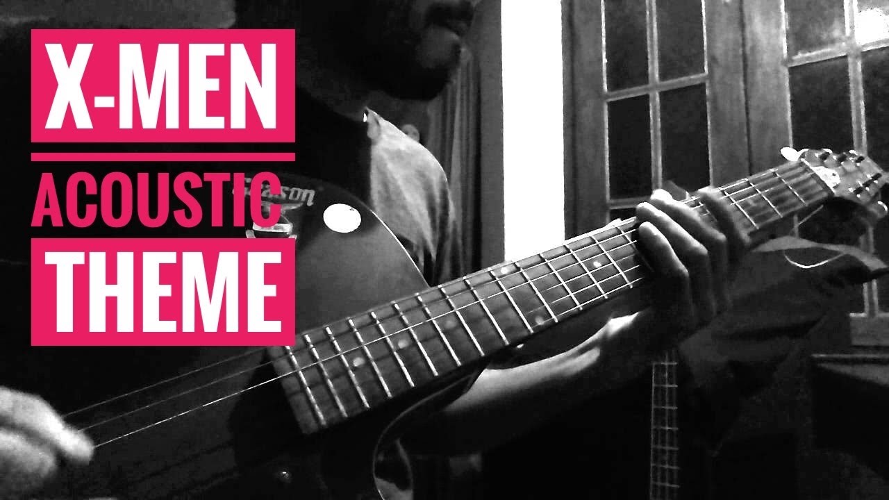 X-MEN (theme) - Acoustic cover - YouTube