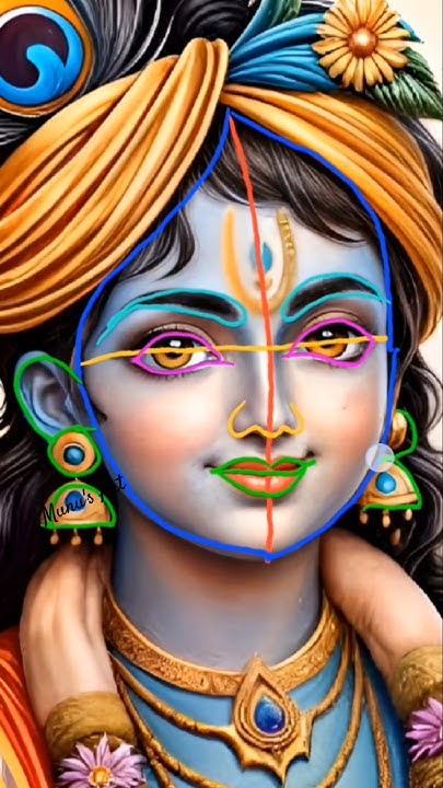 The Art of Divinity: How to Draw Krishna - YouTube