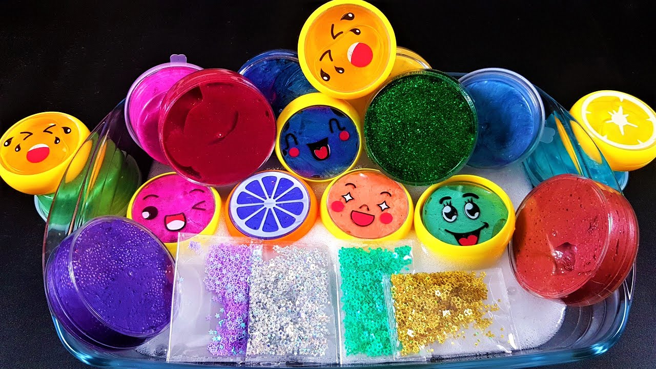 Mixing Slime!!!Store Bought Slime !! Slime Smoothie | Most Satisfying ...