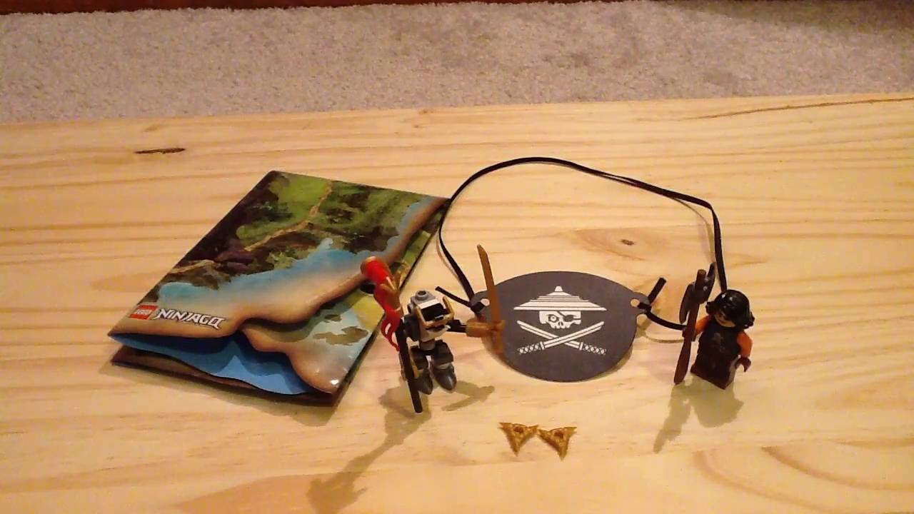 Lego 2016 Ninjago Sky Pirates Battle 5004391 Polybag Review - YouTube