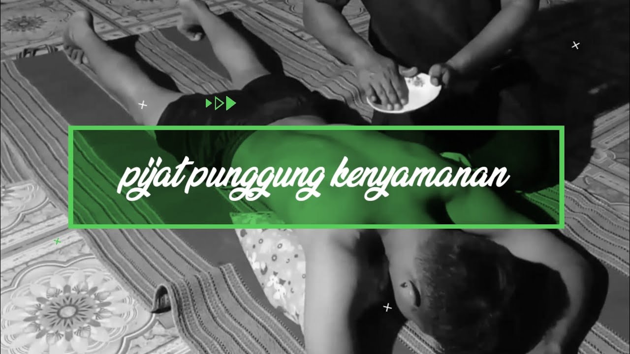 pijat punggung yang terasa pegal dan kaku. - YouTube