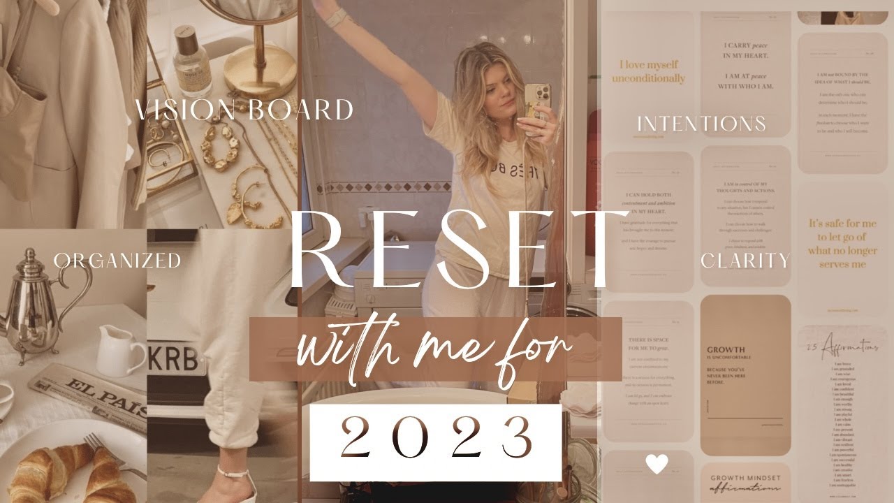 2023 RESET | My Apartment, Intentions & Mindset For The NEW YEAR & How ...
