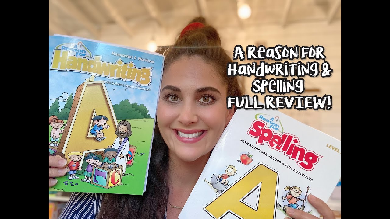 “A Reason For” Handwriting & Spelling Level A Review! (K/1 level) - YouTube