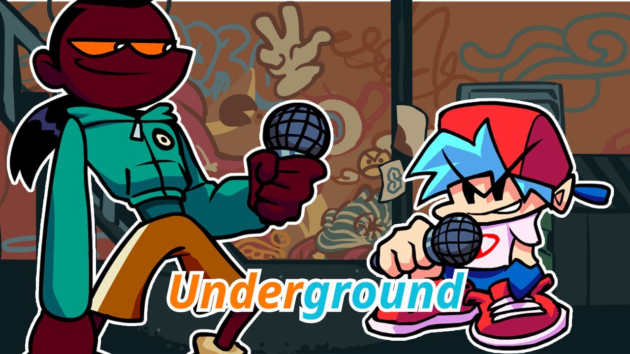 FNF Underground but BF sings another voice (from VS Whitty mod) - YouTube