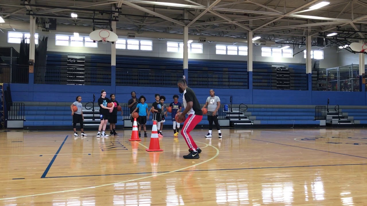 Reverse pivot pull up jump shot drill - YouTube