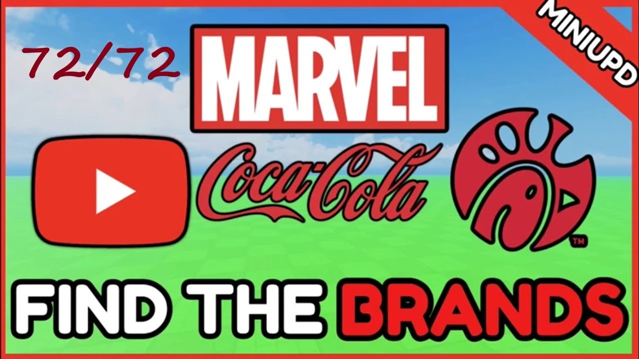 Find the Brands [UPDATE 6 and Mini Update] - All 172 Brands (Roblox ...