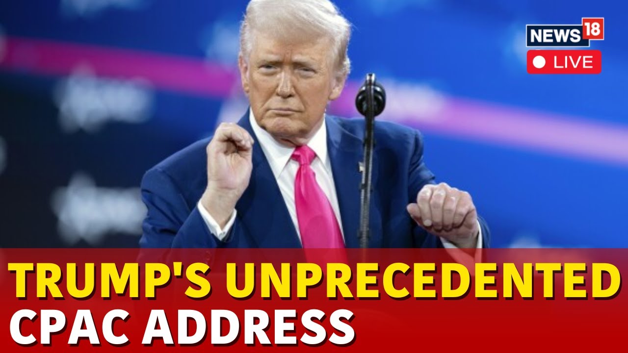 Trump Speech LIVE at CPAC | Trump's Message to The World | Ukraine ...
