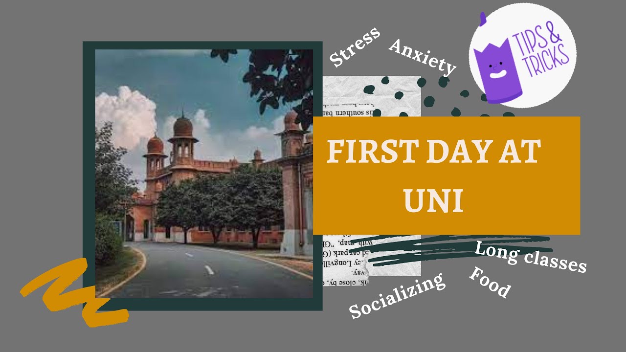 First Day at Uni | Tips & tricks | study tips - YouTube