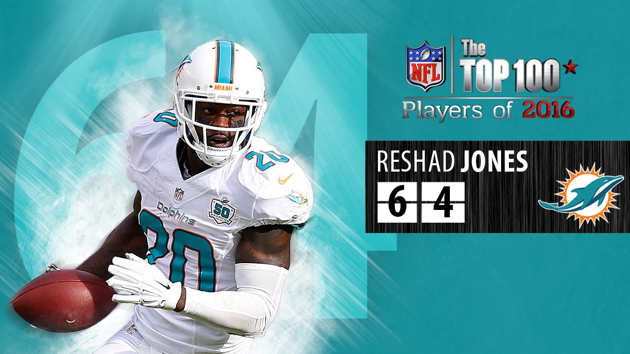 #64 Reshad Jones (S, Dolphins) | Top 100 NFL Players of 2016 - YouTube