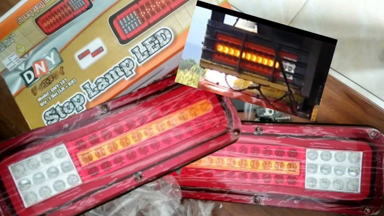 REVIEW Stop Lamp LED Truck TERBARU !!! - YouTube