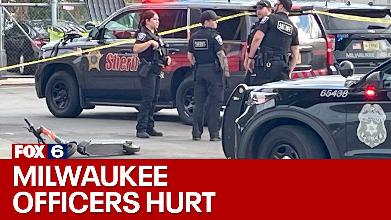 Milwaukee officers hurt during robbery arrest | FOX6 News Milwaukee ...