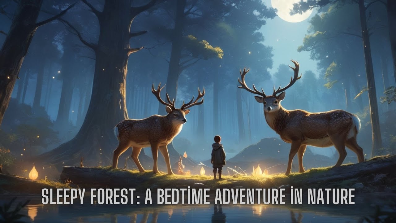 Sleepy Forest Adventure | Magical Bedtime Story for Kids | Nature & Animal Love 🌲 - YouTube